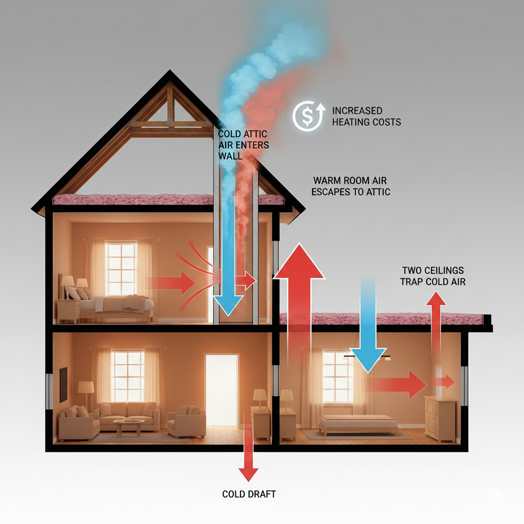 How Cold Walls Can Increase Your Home's Heating Costs